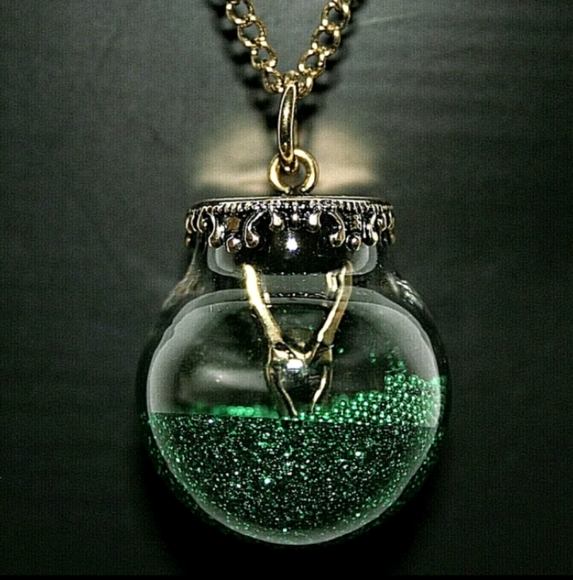 Marvel | Jewelry | Marvel Comics Thor Loki Snow Global Shaker Necklace ...